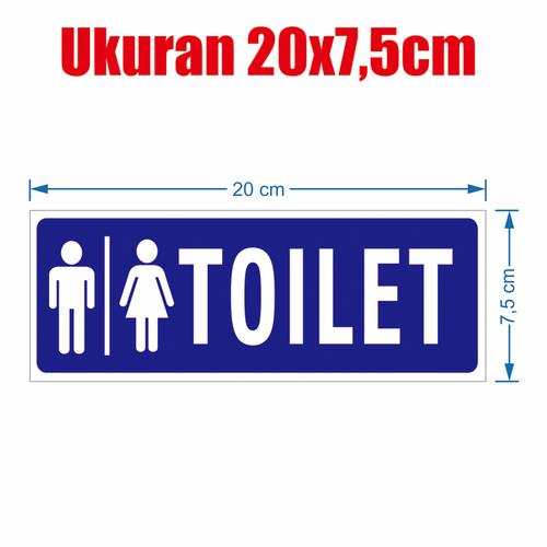 Jual STIKER TOILET - Jakarta Pusat - MEDIA STIKER57 | Tokopedia
