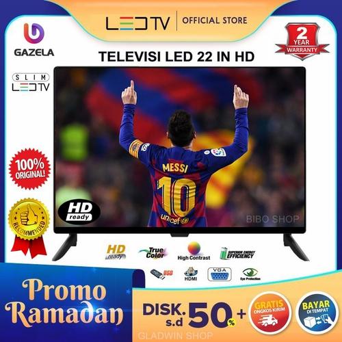 Jual TV LED - SLIM MONITOR 22 INCH GARANSI 1 TAHUN - 21" FULL LAYAR ...