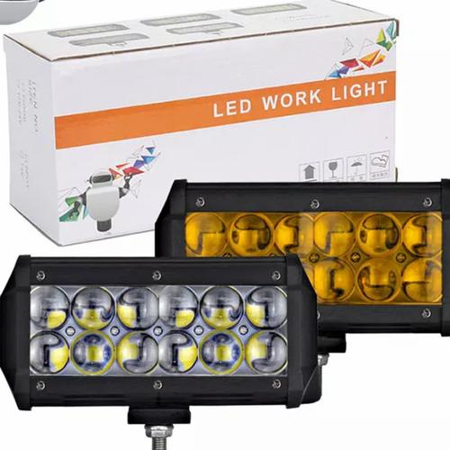 Jual Lampu Sorot 4D Premium 60W 7 Inch LED Light Bar Spot/Beam 4x4 ...