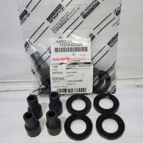 Jual SEAL COIL KARET COIL BUSI 1SET AVANZA INNOVA RUSH CAMRY VIOS YARIS ...