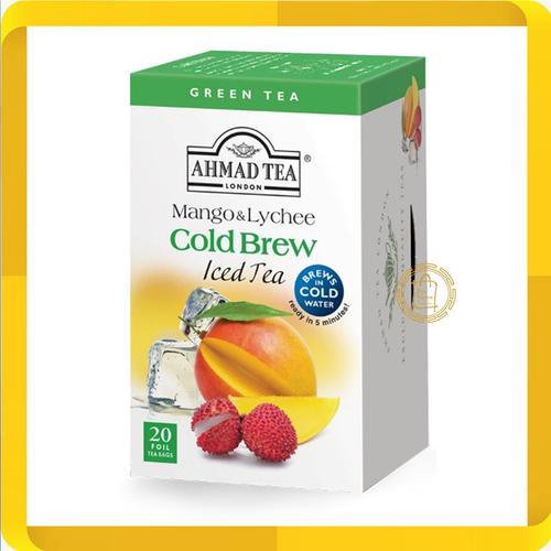 Jual AHMAD TEA MANGO LYCHEE COLD BREW ICED TEA 40G ES TEH LECI MANGGA ...