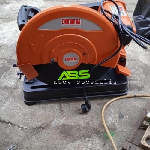 Jual mesin potong besi serba guna14 inch merek OPT kating potong besi ...