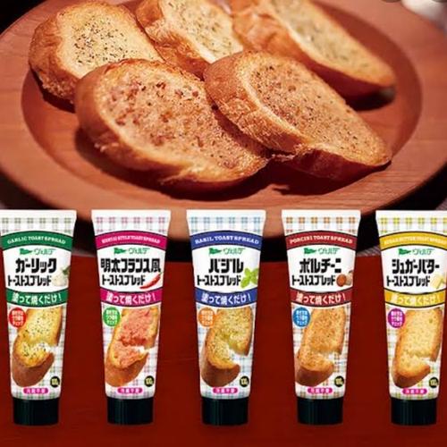 Jual Kewpie Garlic Toast Sugar Butter Mentai Choc Spread Japan Selai ...