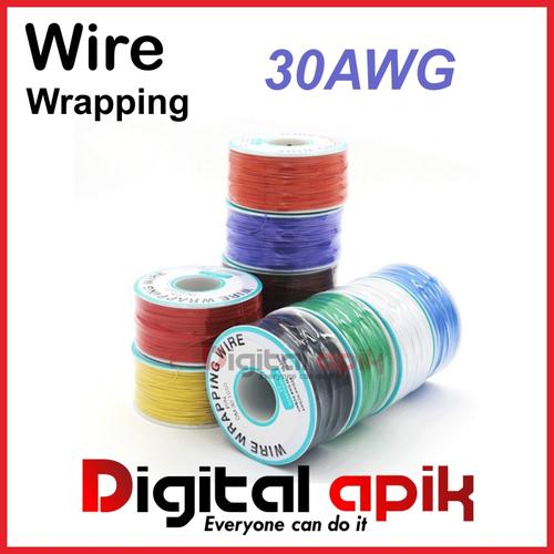 Jual Wire Wrapping Kabel Jumper Tunggal untuk PCB 1m Kawat Halus 30AWG ...