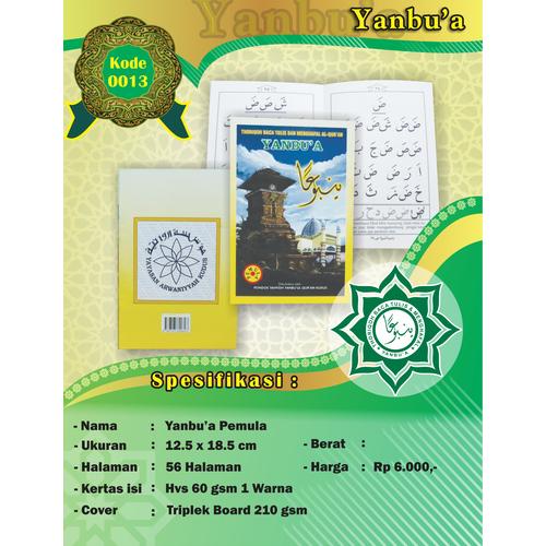 Jual yanbua jilid 1 yanbua kudus yanbu'a jilid 1 jilid yanbu'a - Kab ...