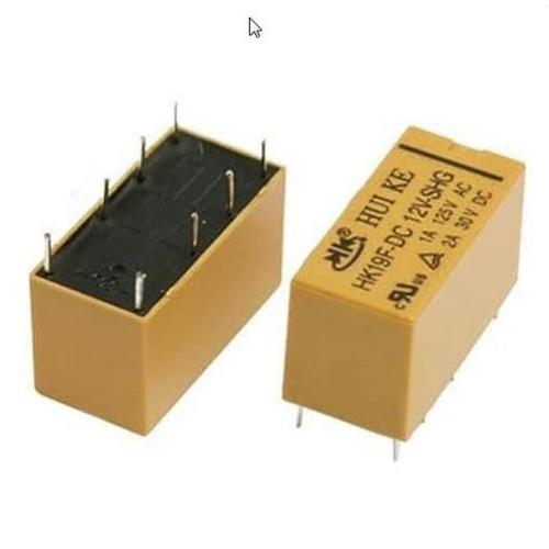 Jual HUIGANG Relay HK19F-DC12V-SHG eight feet yellow 12V 8P 12 Volt 8 ...