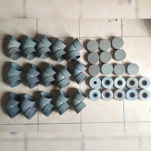 Jual Dop Tutup Knee Keni Knie Paralon 2.5" bekas hidroponik - knee ...