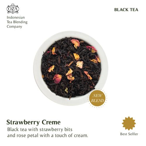 Jual OZA Tea - Strawberry Créme | Black Tea | 40 gram (20 cups) - Kota ...