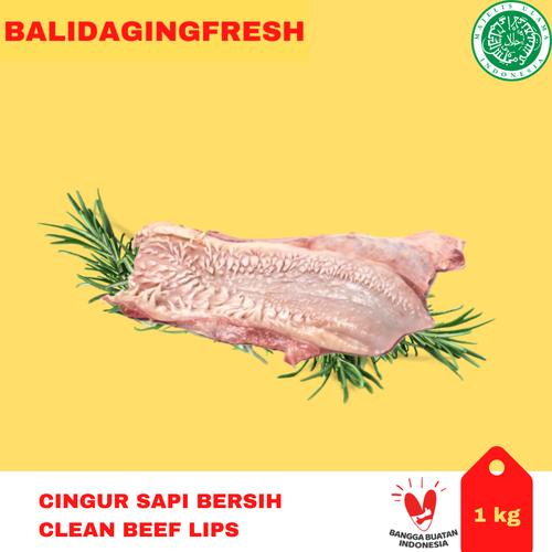 Jual Cingur Sapi - Beef Lips - Daging Bibir Sapi Bersih untuk Soto ...
