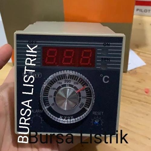 Jual Analog Temperature Control / Termo Kontrol 72x72mm K725 - Jakarta ...