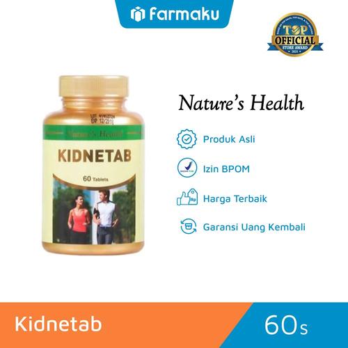 Promo Natures Health Kidnetab 60 Tablet - Vitamin untuk Ginjal ...