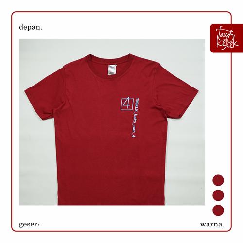 Jual Tangkelek baju Kaos Kato Nan Ampek Warna Maroon - L - Kab. Agam ...