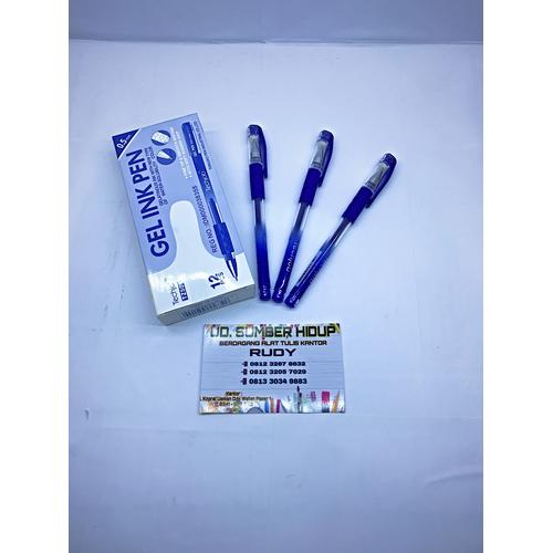 Jual Pulpen Tech Job Gel Ink Pen 0.5mm, Harga perlusin isi 12 pcs ...