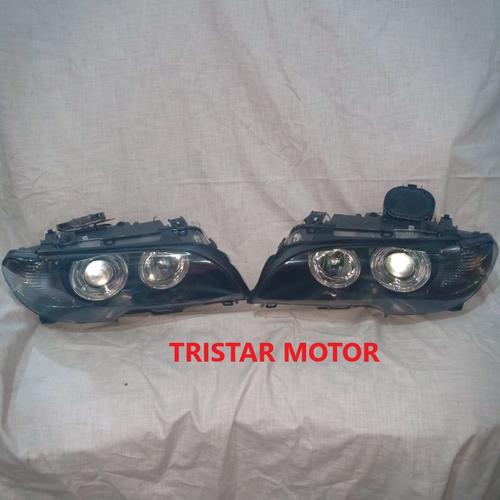 Jual lampu depan headlamp bmw E46 2D seri3 02-06 facelift angel eyes ...