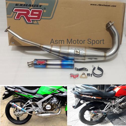 Jual R9 Mugello Ninja 150 R / RR Knalpot Racing R9 Asli Original 100% ...