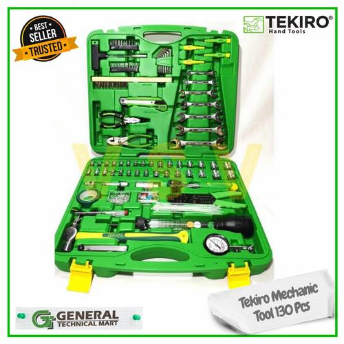Jual Tekiro Mechanic Tool 130 Pcs / Tekiro Tool Set / Tool Kit ...
