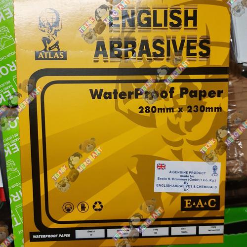 Jual KERTAS PASIR WATERPROOF BOLA DUNIA ATLAS ECER 80 120 150 180 1000 ...