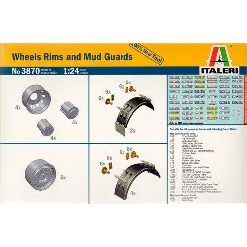 Jual Italeri 1/24 Wheels Rims + Mud Guards - Jakarta Utara - davin ...