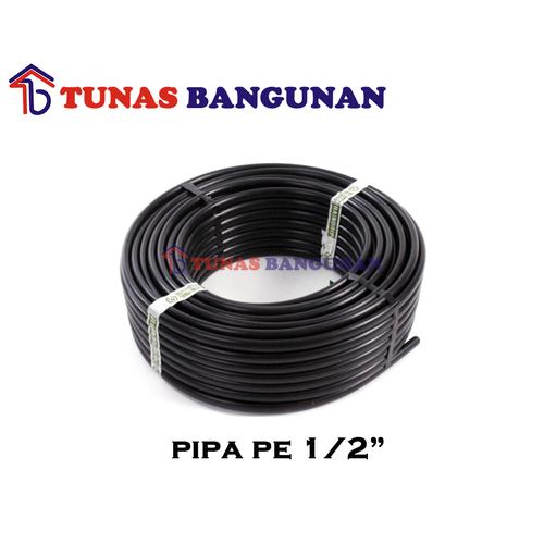 Jual Selang HDPE 1/2" Meteran/Eceran Pipa PE Hitam Selang PDAM 1/2 Inch ...