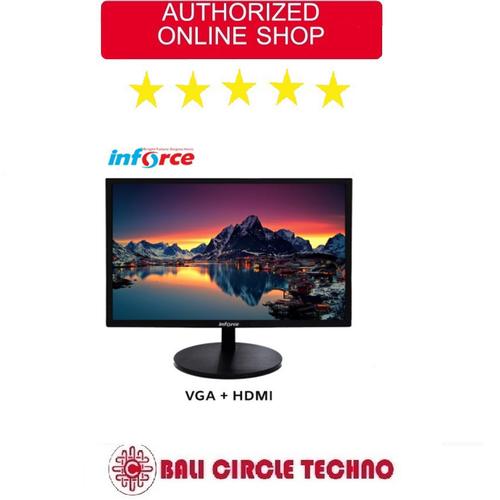 Jual MONITOR LED 19,5", Colokan HDMI + VGA, Merk INFORCE 1950NH - Kota ...
