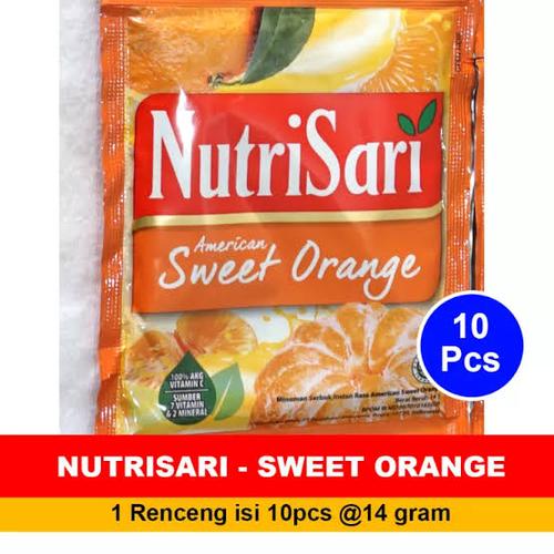 Jual Nutrisari sachet 11 gr (varian buah) isi 10 sachet/renceng - Leci ...