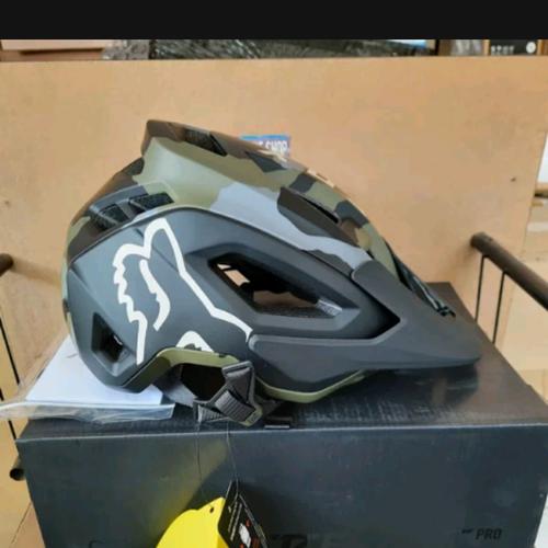 Promo Fox Speedframe Pro Mips Green Camo - Open face helmet - S - Kota ...