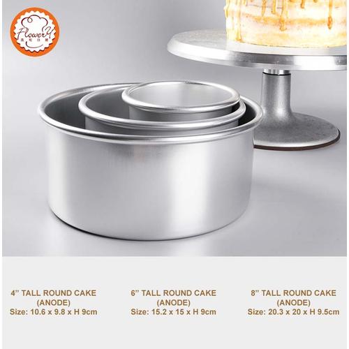 Jual Tall Deep Round Cake Pan Removable - Anode - 6" - Jakarta Pusat ...