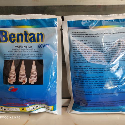 Jual Bentan 60wp obat keong molukisida 100gr - Kab. Subang - Dunia Tani ...