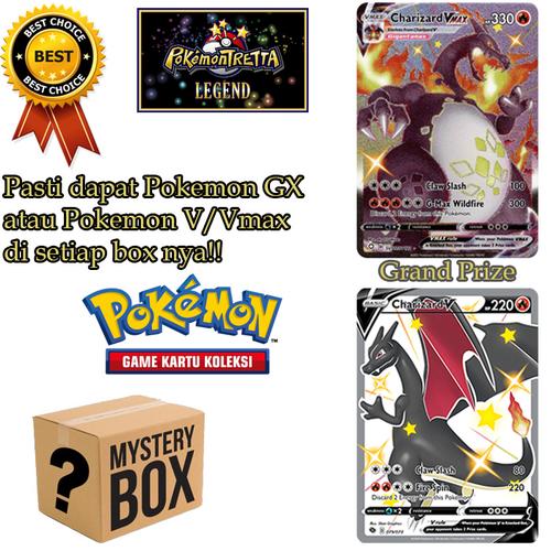 Jual Mystery Box Kartu Pokemon Indo - Pokemon GX Pokemon V Pokemon V ...