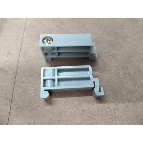 Jual STOPER Plastik stopper rel panel Omega Rail Abu2/Hitam - Hitam ...