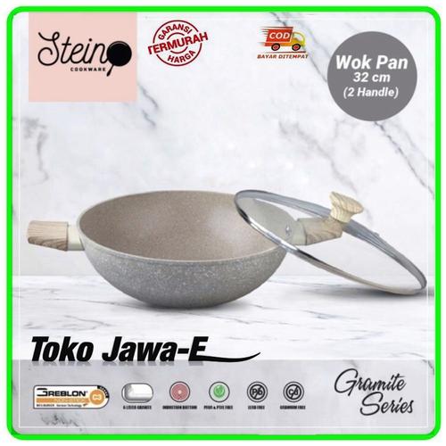 Promo STEIN COOKWARE/Stein Wok Pan 32 Cm - Granite Series Cicil 0% 3x ...