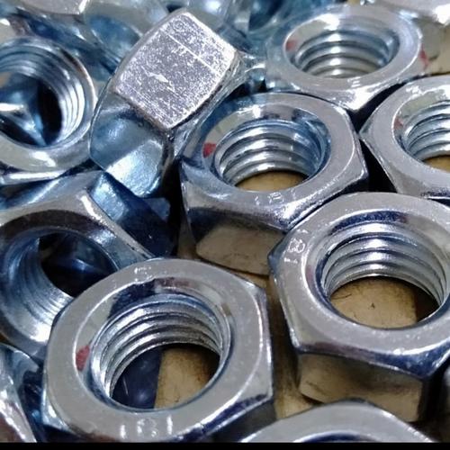 Jual mur putih m6 drat 1.0 mur hex galvanis m6 kunci 10 - Jakarta Barat ...