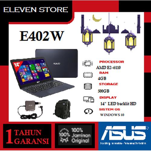 Jual LAPTOP ASUS E402W AMD E2/4GB/500GB/WINDOWS 10 - Jakarta Barat ...