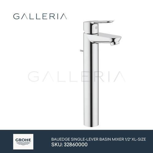 Jual Grohe 32860000 - Bauedge Single Lever Basin XL Size Kran Wastafel ...