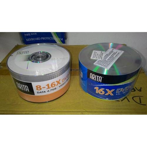 Jual Dvdr Arita 16x / DVD-R Arita 4.7gn / dvdr murah grade A - SILVER ...