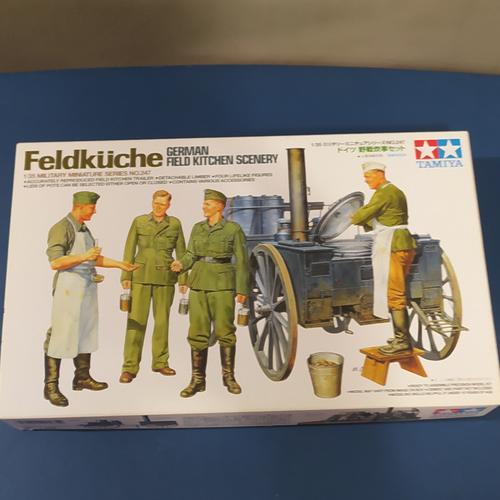 Jual Tamiya 1:35 FELDKUCHE German Field Kitchen Scenery - Kota ...