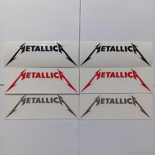 Jual cutting Stiker sticker band metallica mobil motor dinding ...
