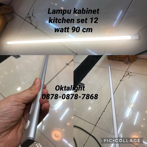Jual LAMPU KABINET CABINET LIGHT KITCHEN SET LED 12 WATT 90CM 220V ...
