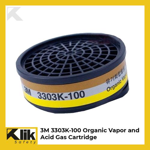Promo ORIGINAL 3M 3303K-100 Organic Vapor and Acid Gas Cartridge ...