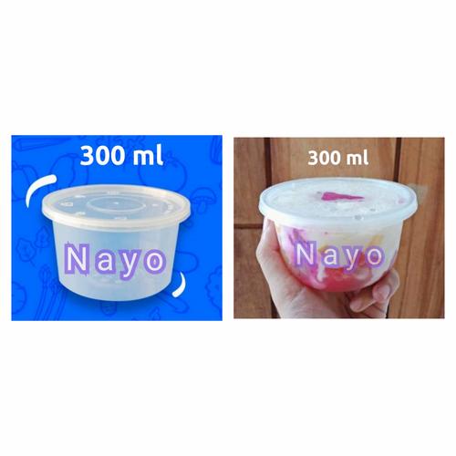 Jual Cup plastik 300 ml / Thinwall / Cup salad / Cup puding - Jakarta ...