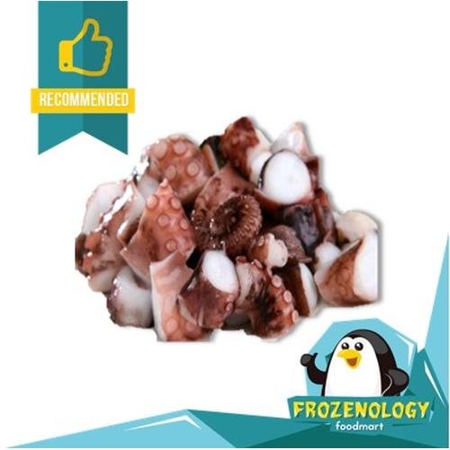 Jual Boiled Octopus Tako Leg Gurita Cut Bahan Takoyaki Fresh Frozen ...