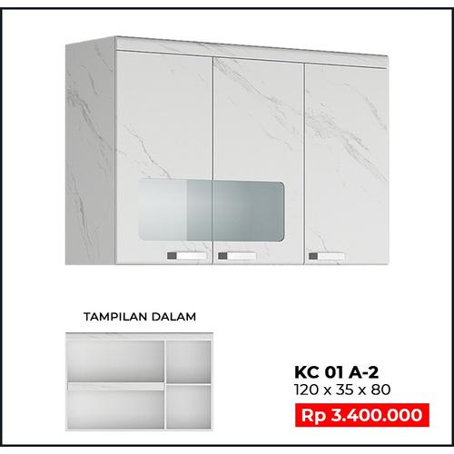 Jual KITCHEN FULL SET LEMARI DAPUR SIANTANO MARBLE MODERN MINIMALIS ...