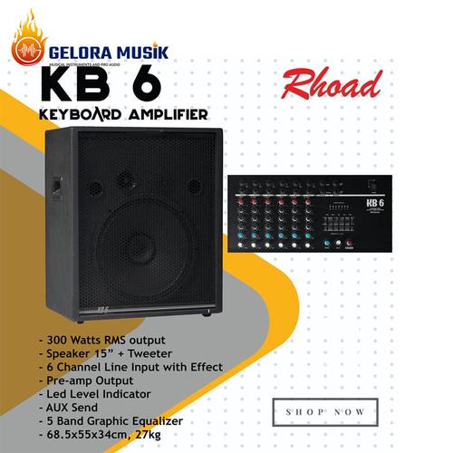 Jual Amplifier Keyboard Rhoad KB 6 300 Watt Combo - Kab. Tangerang ...