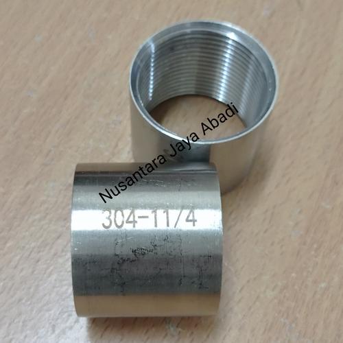 Jual Socket Stainless SS 304 1 1/4 inchi - Coupling - SDD - Sock Drat ...