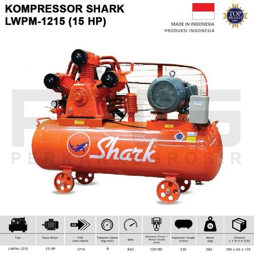 Jual Kompresor SHARK LWPM-1215 15 HP Compressor 15 HP LWPM1215 - Kota ...