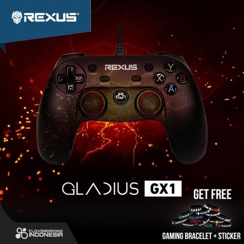 Jual Rexus Gamepad - GX1 GX 1 GX-1 - Kota Bandung - Clover Garment ...
