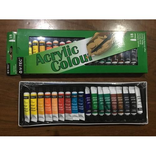 Jual CAT ACRYLIC V-TEC ACRYLIC COLOUR SET 6ML VT-618/A - Jakarta Barat ...