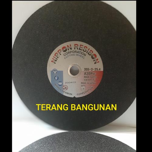 Jual Batu Grinda Potong 14 inch Nippon Resibon /Cutting whell 14'' NR ...