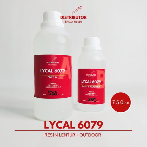 Jual Resin bening Lycal (Lentur) flexible dgn Katalis - Lycal 6079 ...