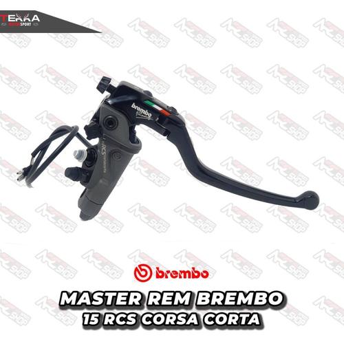 Jual Master Rem Brembo RCS 15 Corsa Corta Universal Black - Jakarta ...